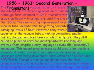 Generations Of Computers | PPT