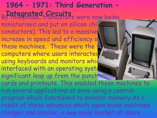 Generations Of Computers | PPT