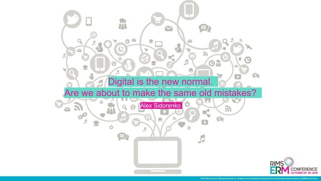 RIMS ERM 2018 presentation by Alex Sidorenko | PPT