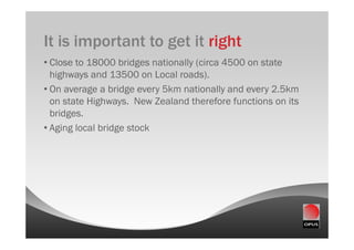 RIMS Update - Bridge Data Guidelines for Asset Management of Road ...