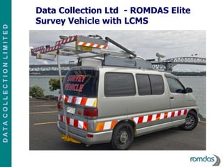 ROMDAS Elite Survey Vehicle with Laser Crack Measurement System | PPTX