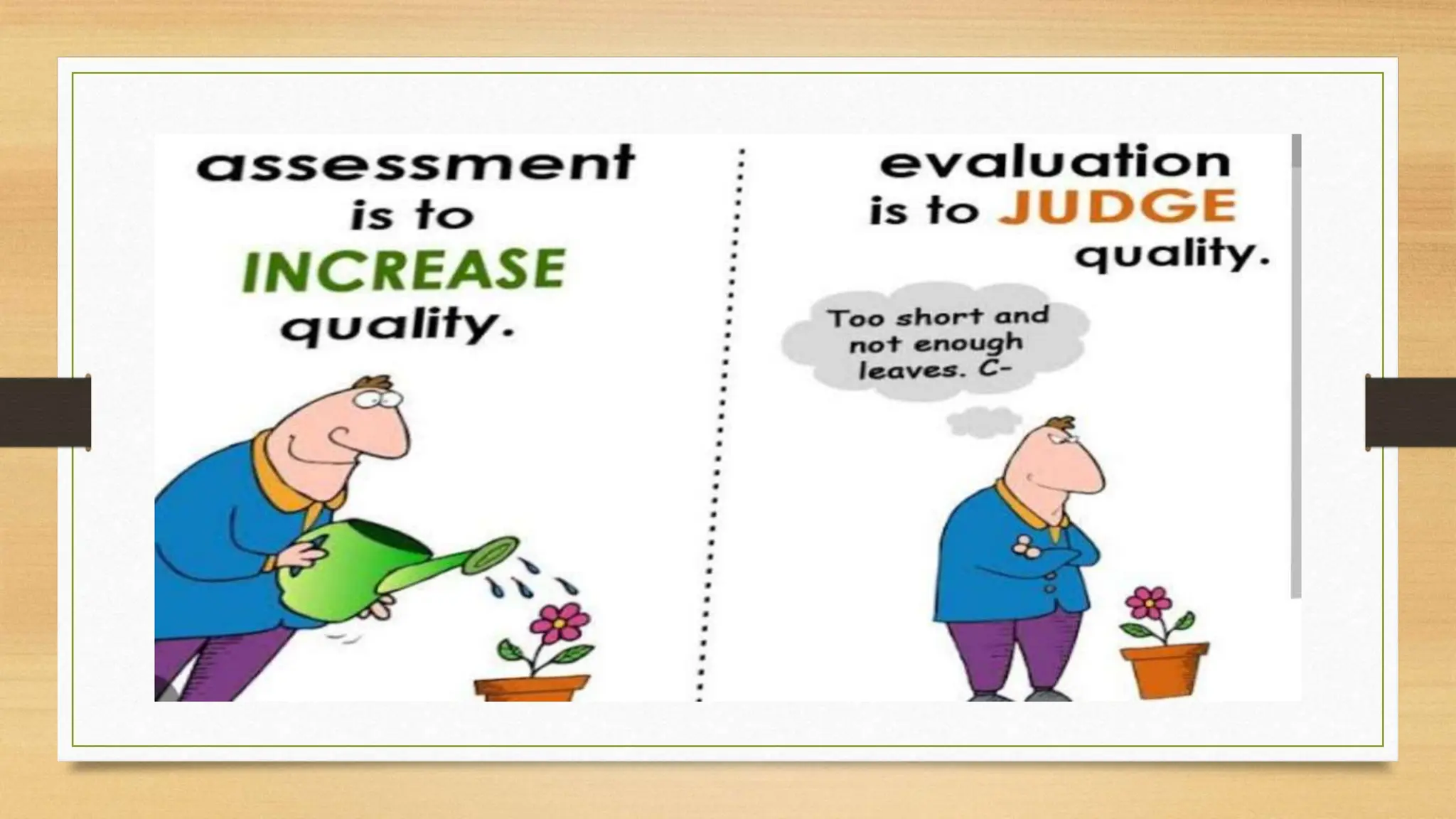 Difference between assessment & evaluation | PPTX