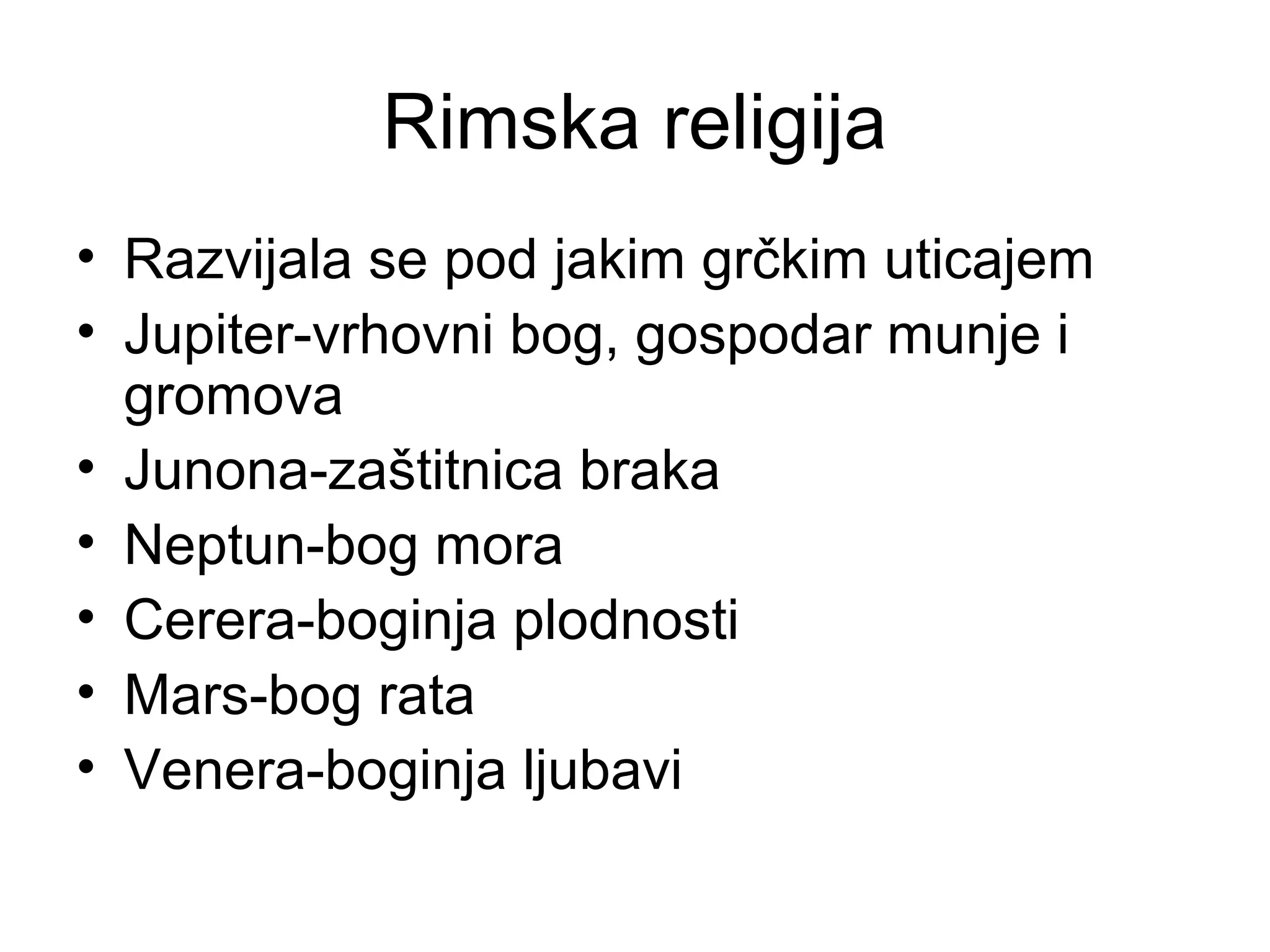 Rimska religija-i-kultura | PPT
