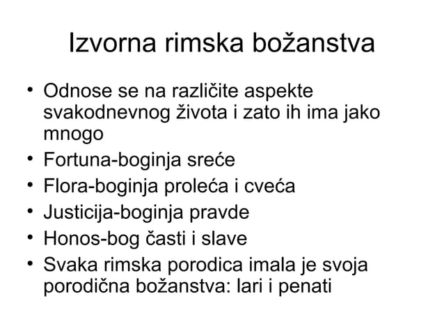 Rimska religija-i-kultura | PPT