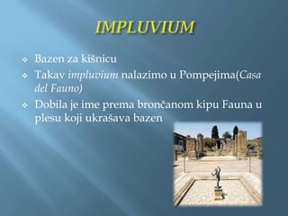 Rimska kuća(Domus) | PPTX