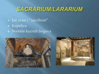 Rimska kuća(Domus) | PPTX