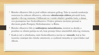 Rimska umetnost – antičko slikarstvo, mozaik i.pptx