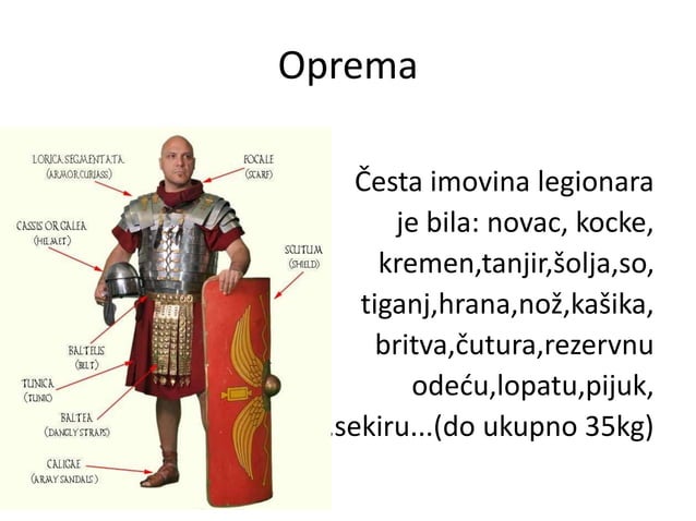 Rimska vojska | PPTX