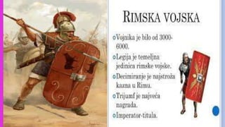 Rimska vojska | PPTX