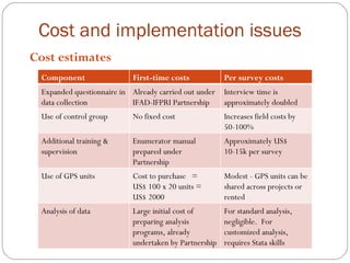 RIMS+ surveys: A tool for project design and evaluation | PPT