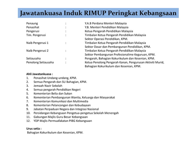 Rimup power point | PPTX