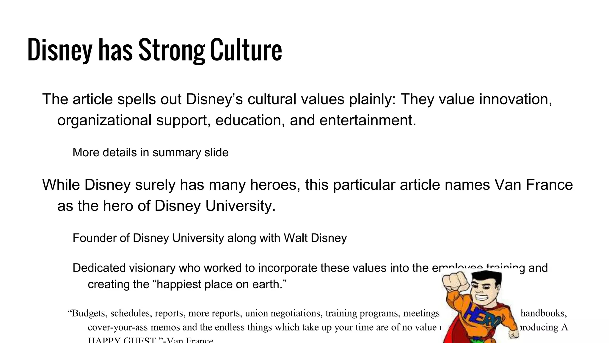 Disney culture | PPTX