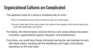 Disney culture | PPTX