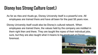 Disney culture | PPTX