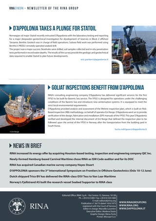 RINA@WORK 2/2015 | PDF