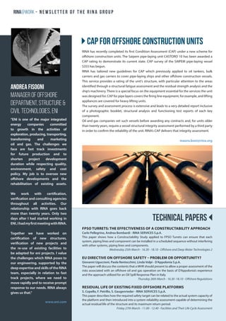 RINA@WORK 1/2015 | PDF