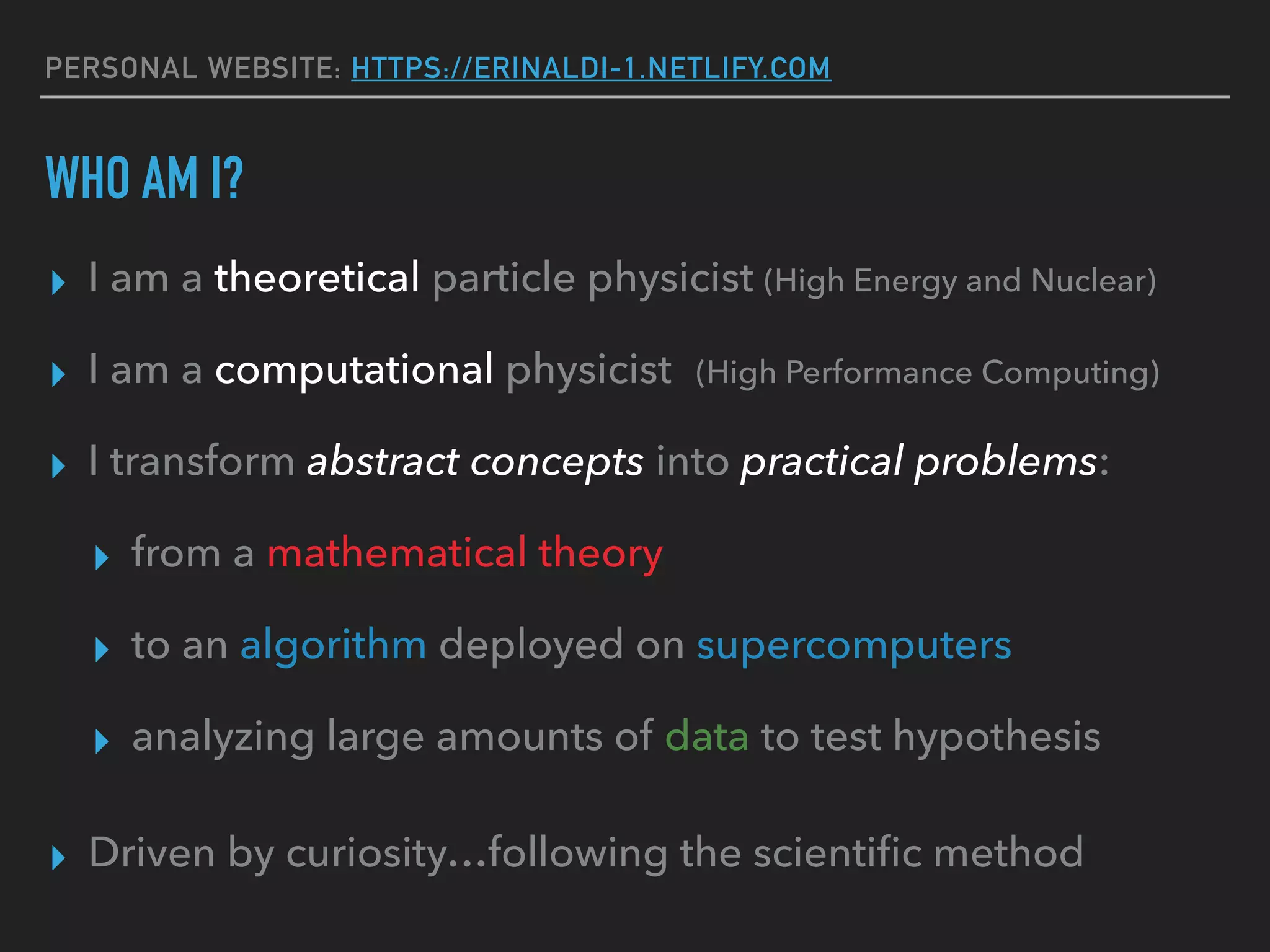 dataScienceofPhysics | PPT | Free Download