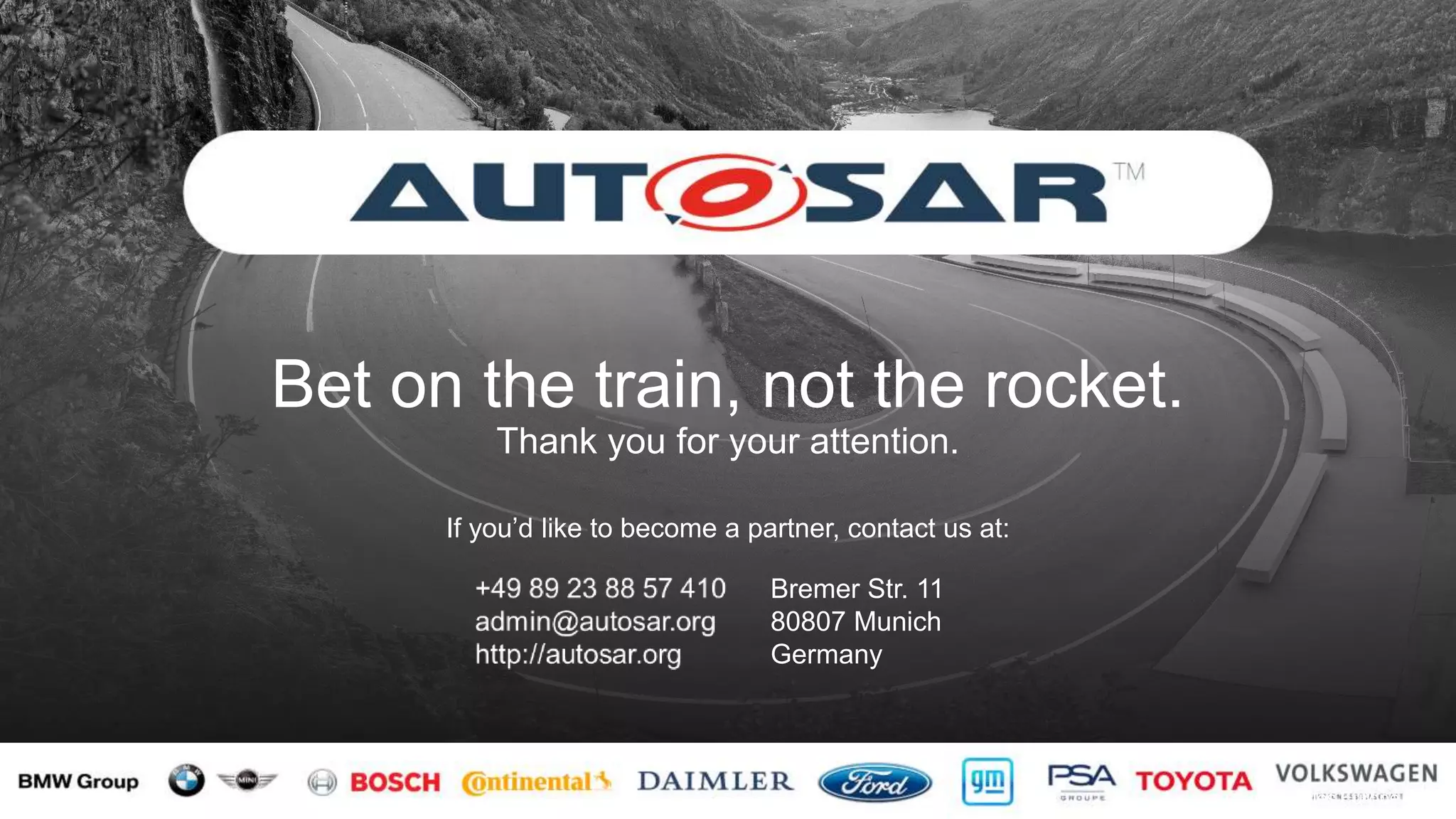 PROGRESS OF AUTOSAR STANDARDS FOR FUTURE INTELLIGENT VEHICLES | PPTX