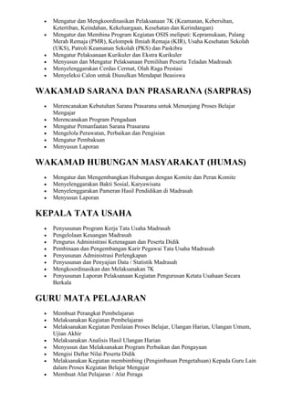 RINCIAN TUGAS PERSONIL ORGANISASI MADRASAH.docx