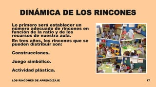 Rincones de aprendizaje | PPTX