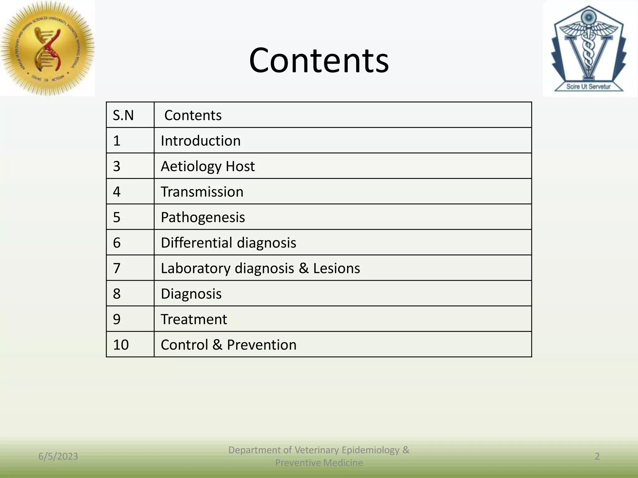 Rinderpest | Cattle Plague - Veterinary Preventive Medicine | PDF