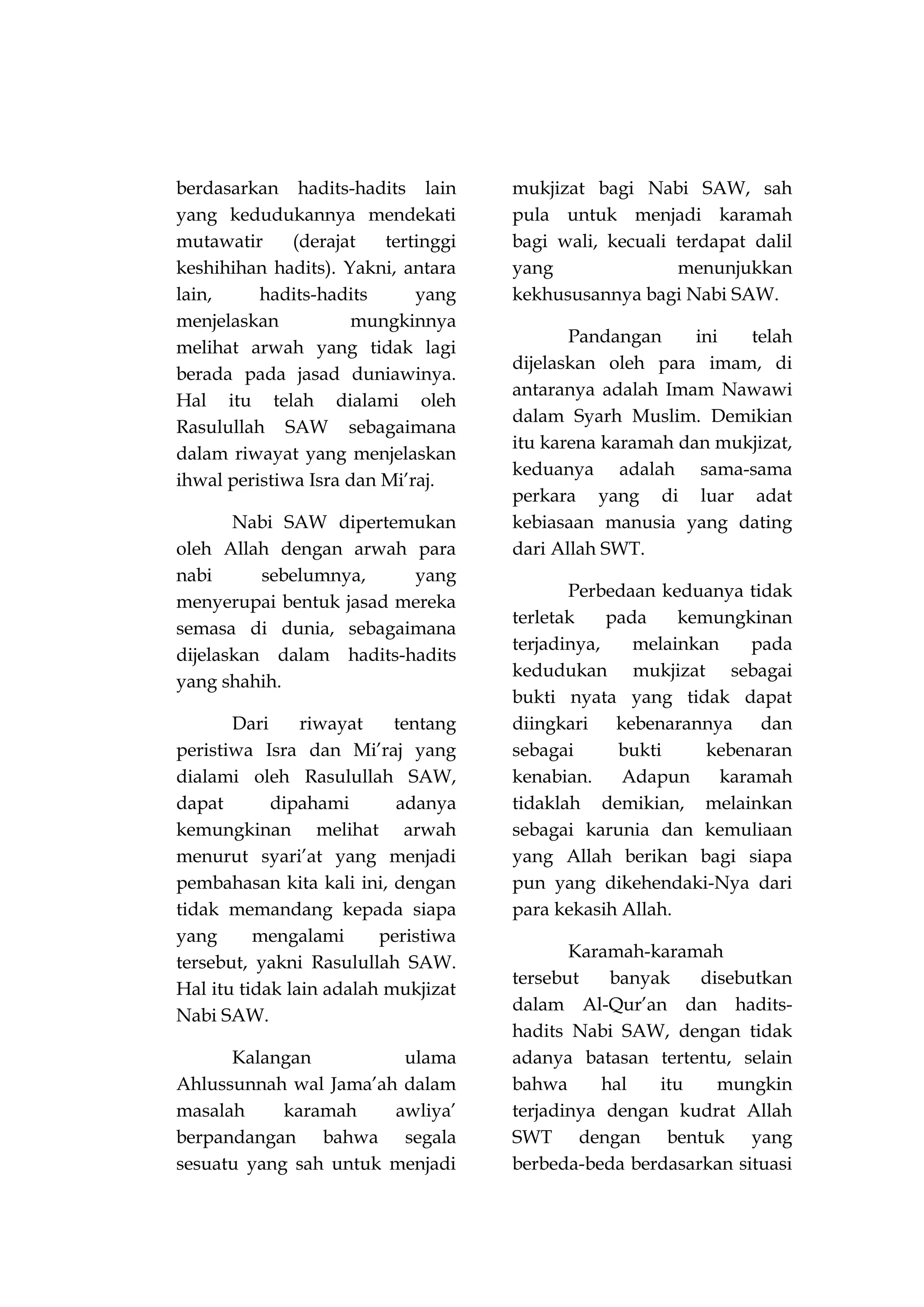 Rindu berjumpa nabi muhammad saw mungkinkah bertemu nabi | PDF