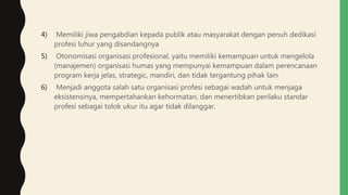 Etika Profesi Public Relation | PPTX