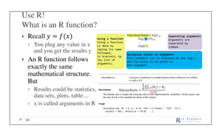 R in finance: Introduction to R and Its Applications in Finance | PPT