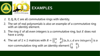Alternative definition of a ring in math.pptx