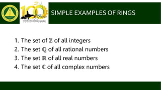 Alternative definition of a ring in math.pptx