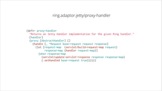 Deconstructing the Functional Web with Clojure | PDF