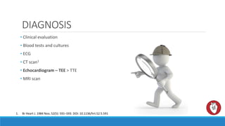 Paravalvular abscess in infective endocarditis | PPTX | Heart and ...