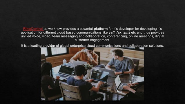 RingCentral application development overview | PPT