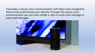 Ring central engaging with amazon alexa | PPTX