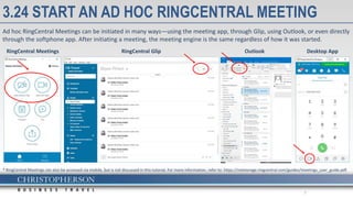 Ring central meetings | PPT | Free Download