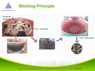 Ring die organic fertilizer granules making Granulation machine KHL-800 ...