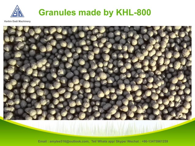 Ring die organic fertilizer granules making Granulation machine KHL-800 ...