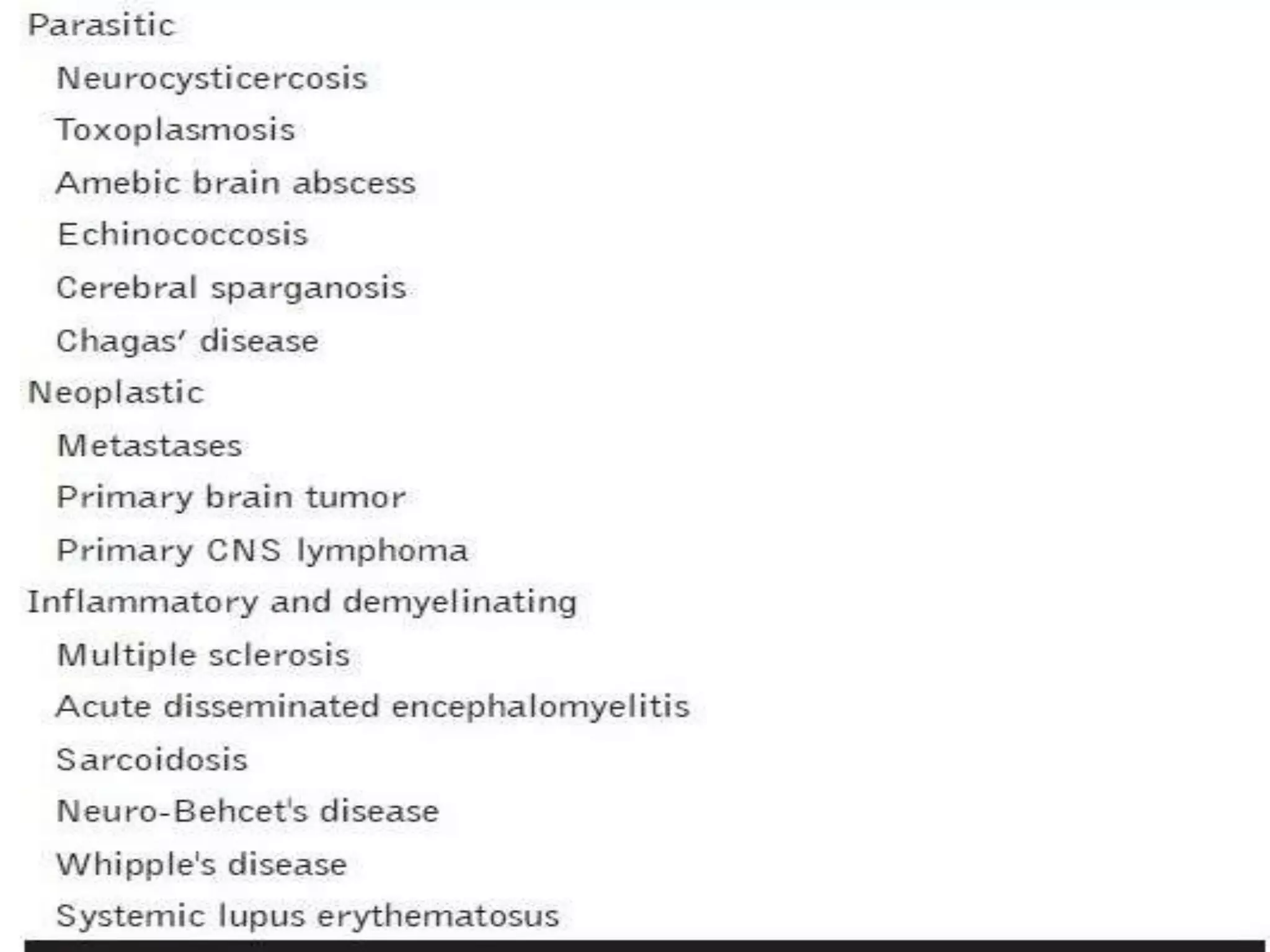 Ring enhancing lesions | PPTX
