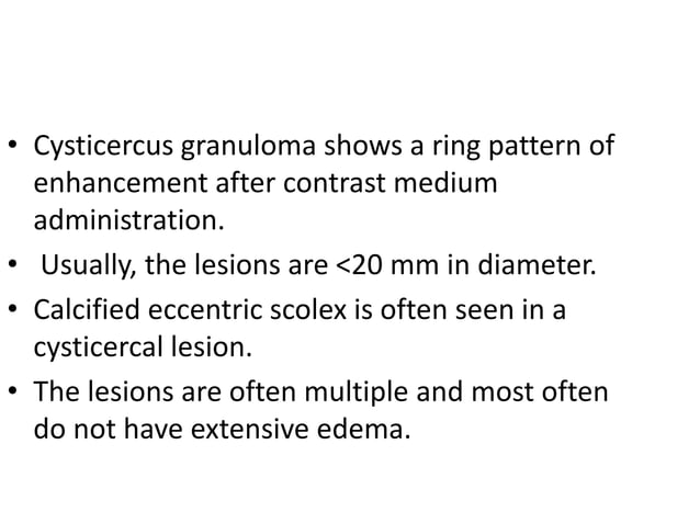 Ring enhancing lesions | PPTX | Brain and Nervous System Disorders ...