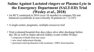 RINGERS LACTATE VS NORMAL SALINE.pptx