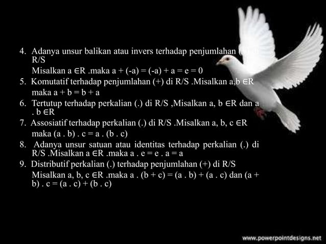 Ring faktor dan homomorfisma | PPTX