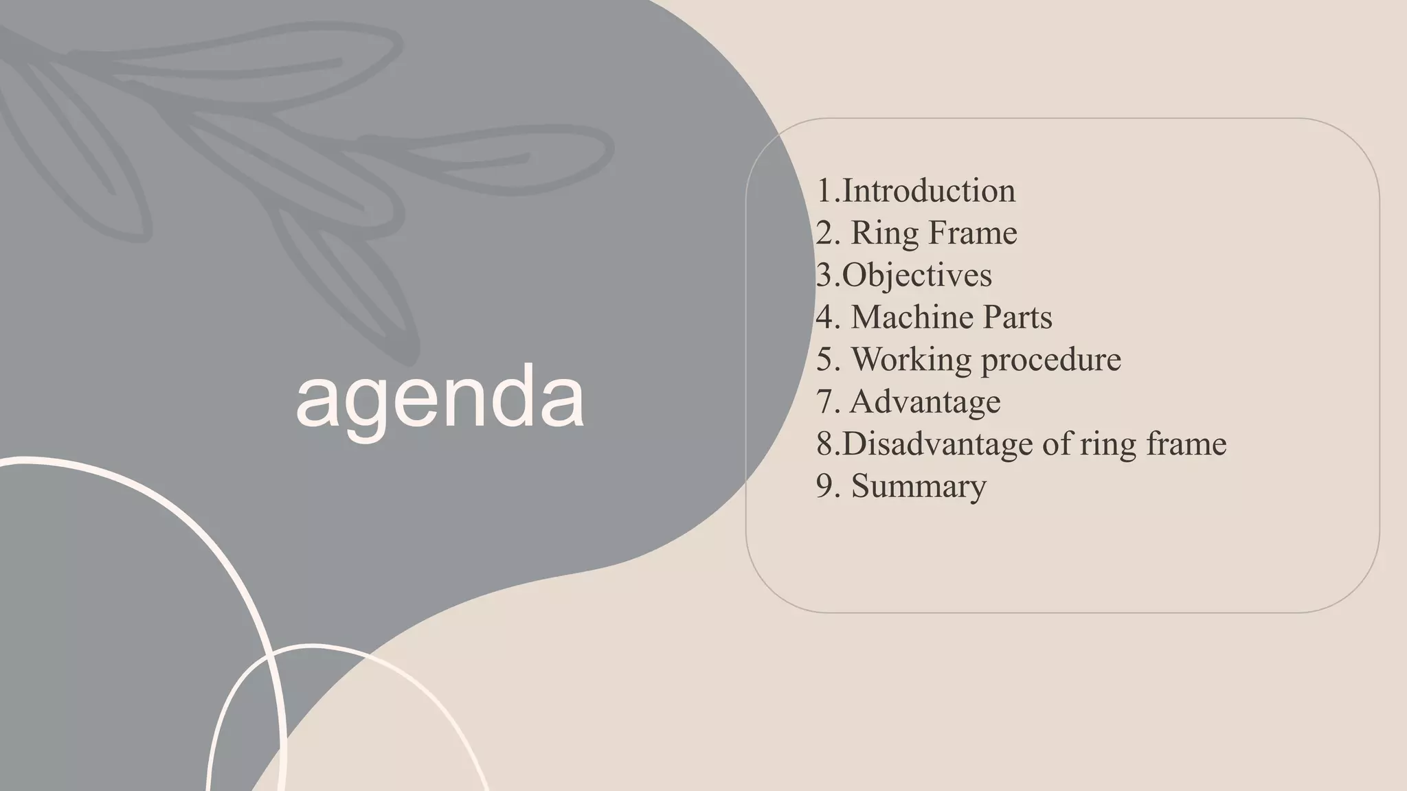 Ring Frame Machine in the Spining INDUSTRY PRESENTATION.pptx