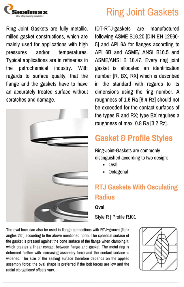 Ring joint gaskets | PDF