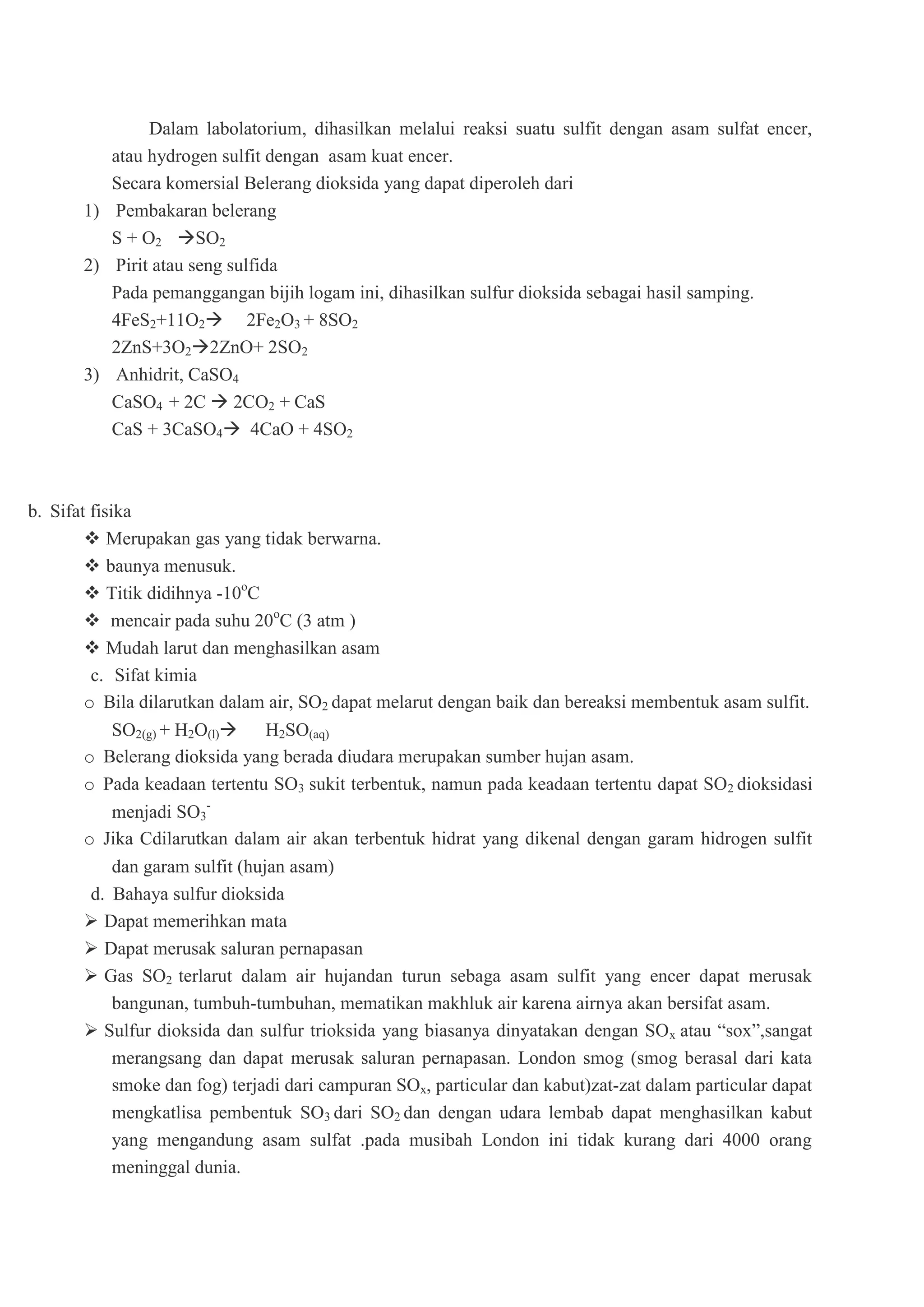 Ringkasan anorganik untuk uas | DOCX