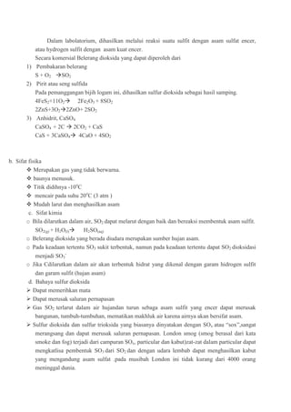 Ringkasan anorganik untuk uas | PDF