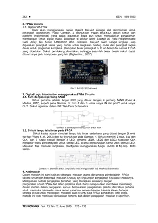Ringkasan artikel digital logic introduction using fpg as | PDF