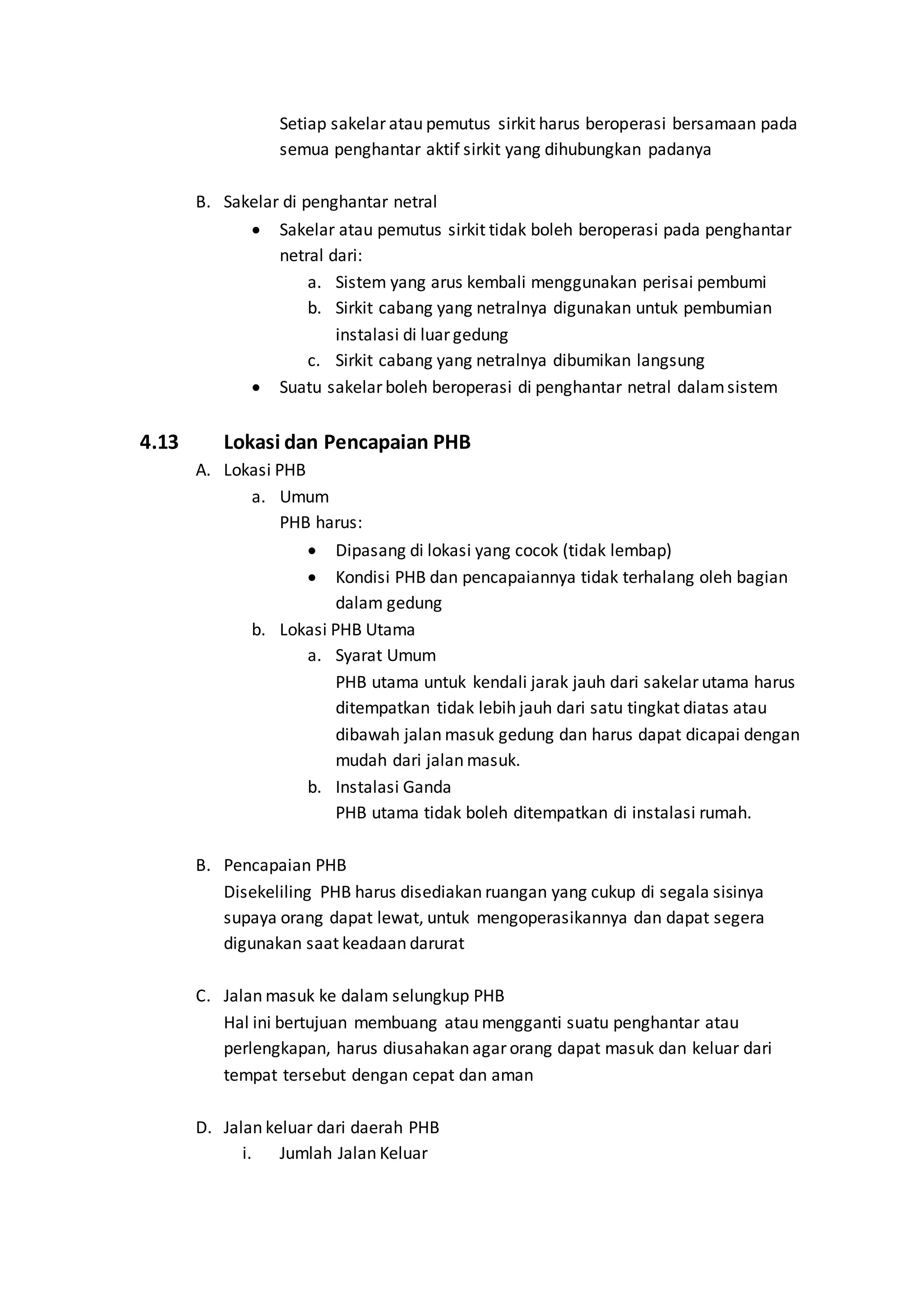Ringkasan bab 4 perancangan instalasi listrik | DOCX