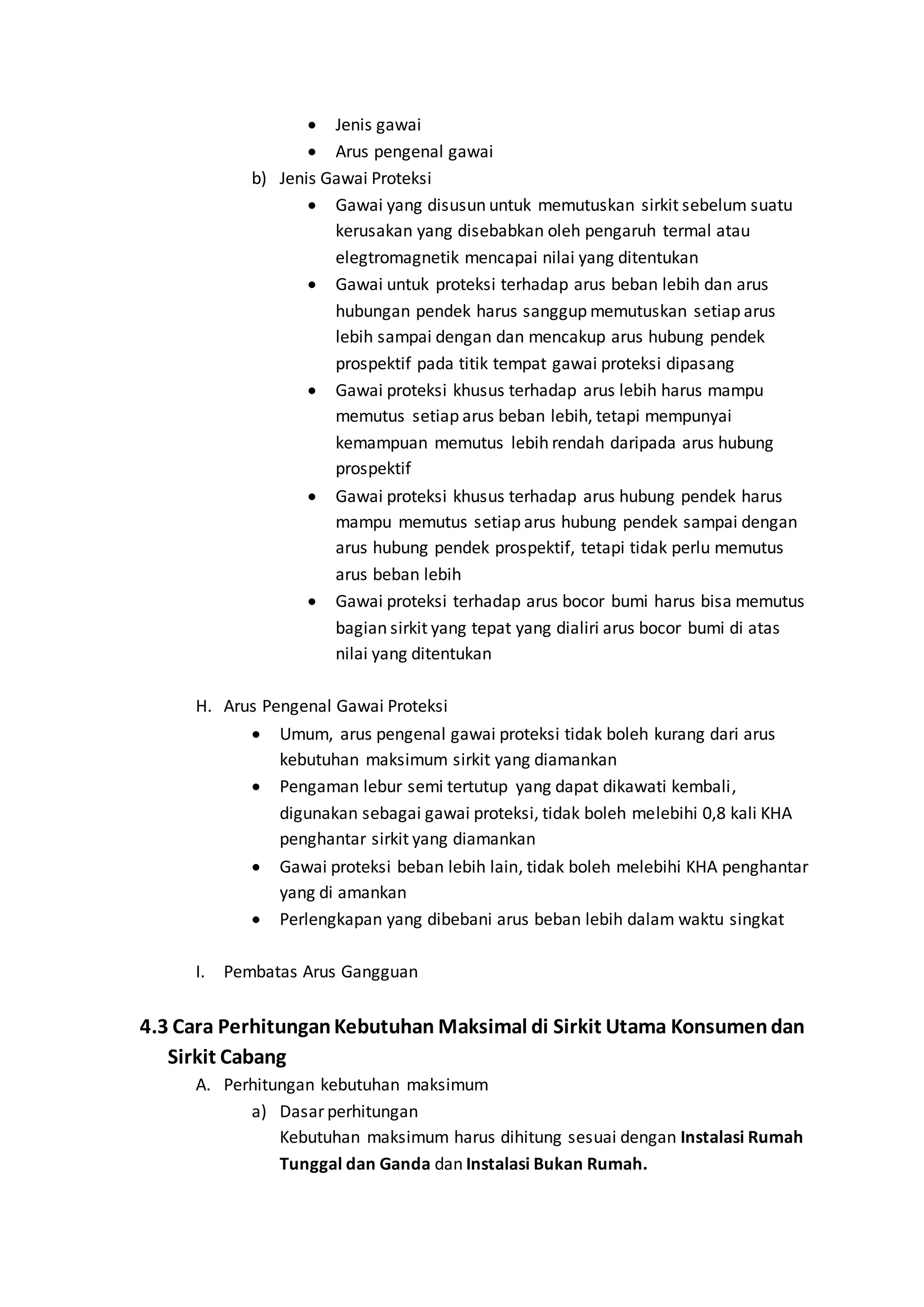Ringkasan bab 4 perancangan instalasi listrik | DOCX