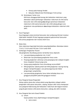 Ringkasan bab 4 perancangan instalasi listrik | DOCX