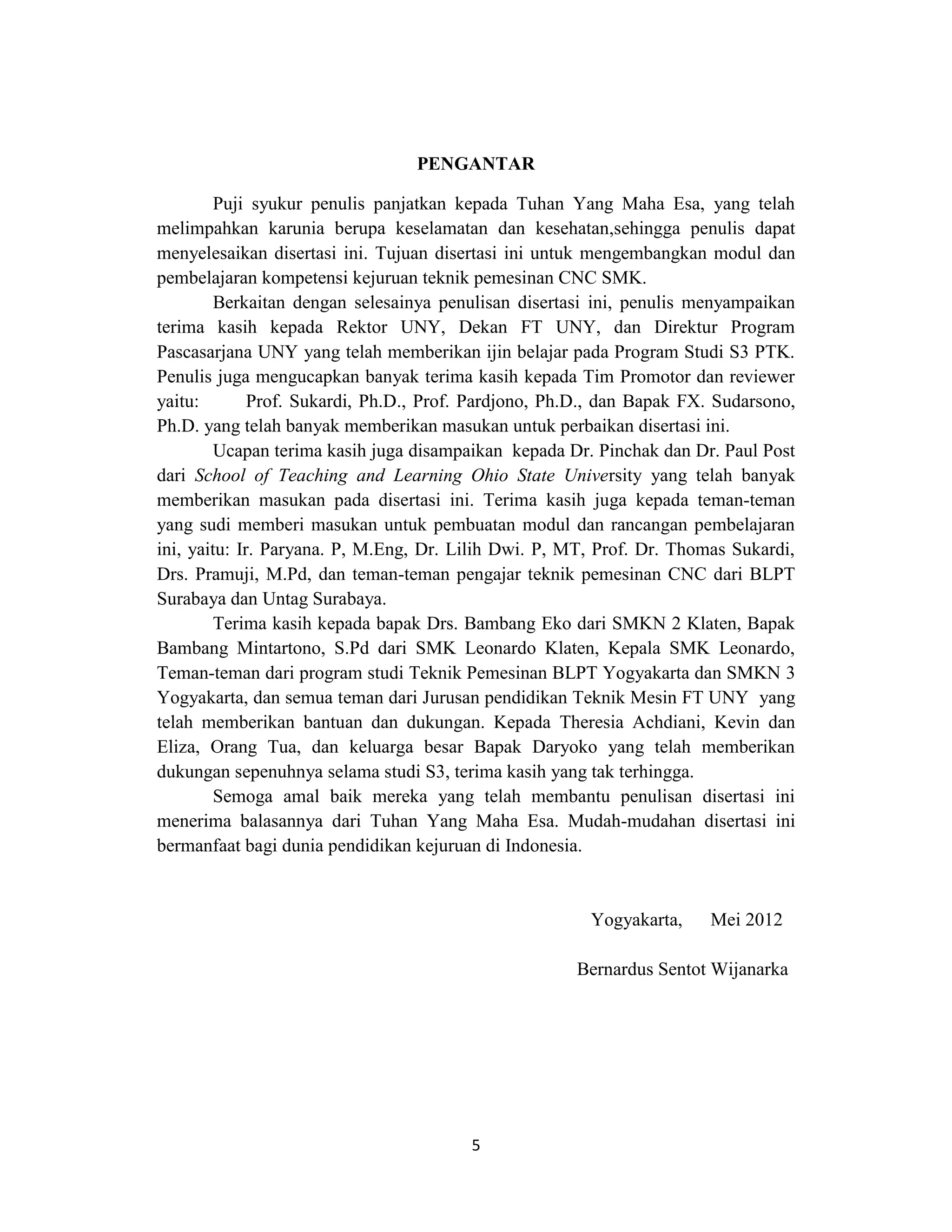 Contoh Ringkasan disertasi30mei | PDF